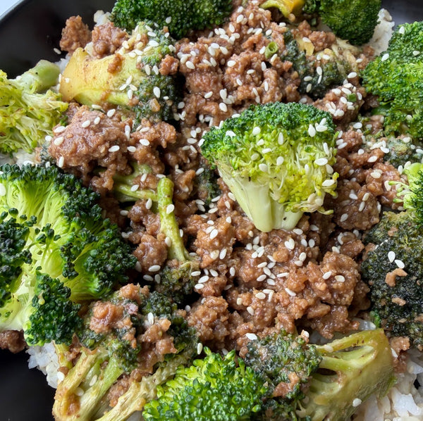 Beef & Broccoli w/ Rice – Bee Fit Foods
